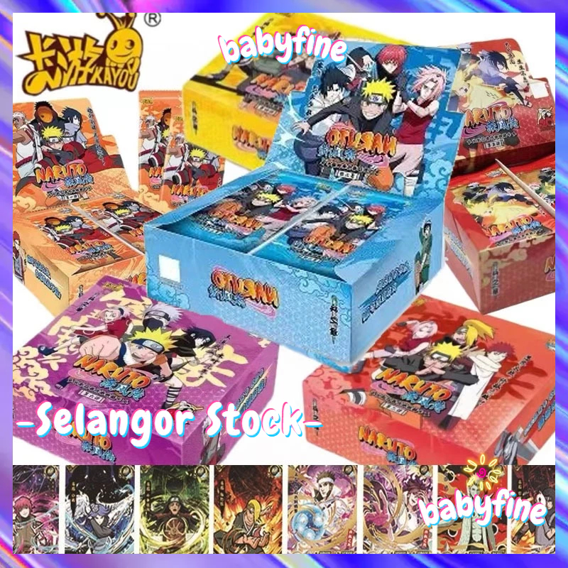 100 Naruto Kayou Tier Wave Box Anime Collection Cards Set -Sold in ...
