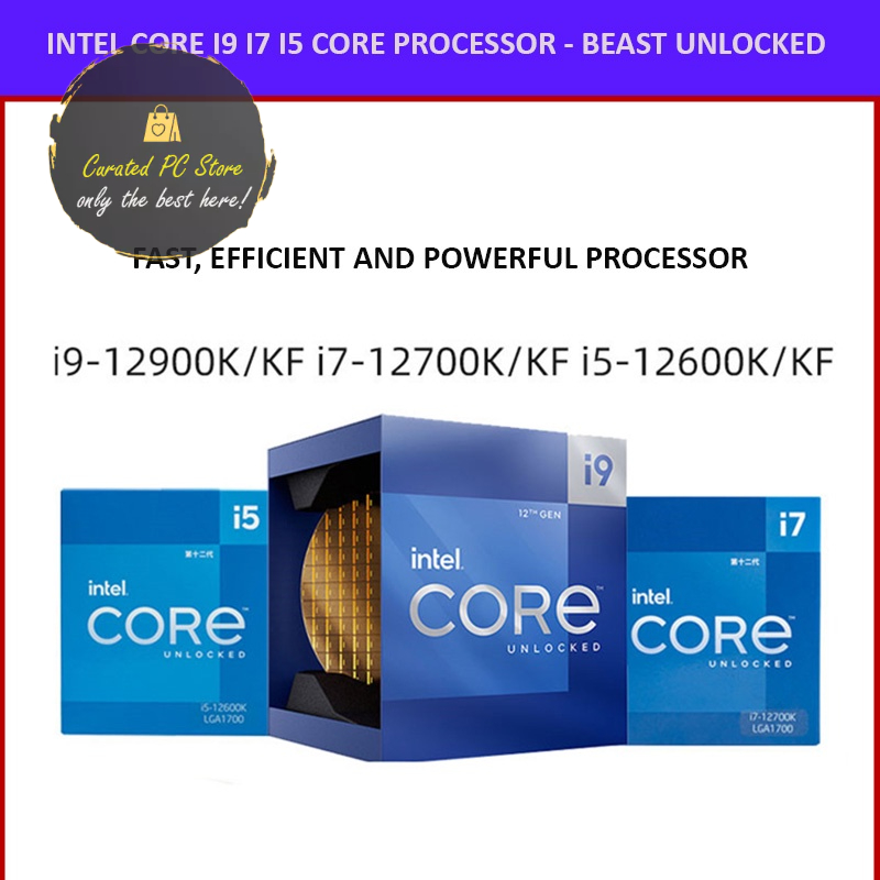 Intel Core I5 12600K 13600KF 13600K 14600 I7 12700K 13700 14700 I9 ...