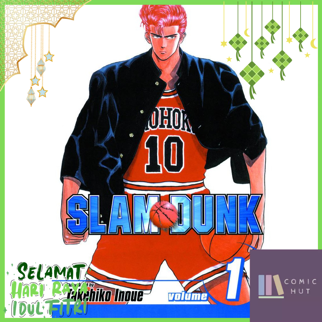 SLAM DUNK (English Comics) Vol. 1-20 Physical Book Manga Komik | Shopee ...