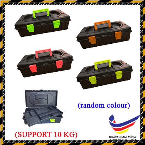 TWO LAYERS MULTIPURPOSE PLASTIC TOOL BOX / PVC TOOL BOX / HARDWARE ...