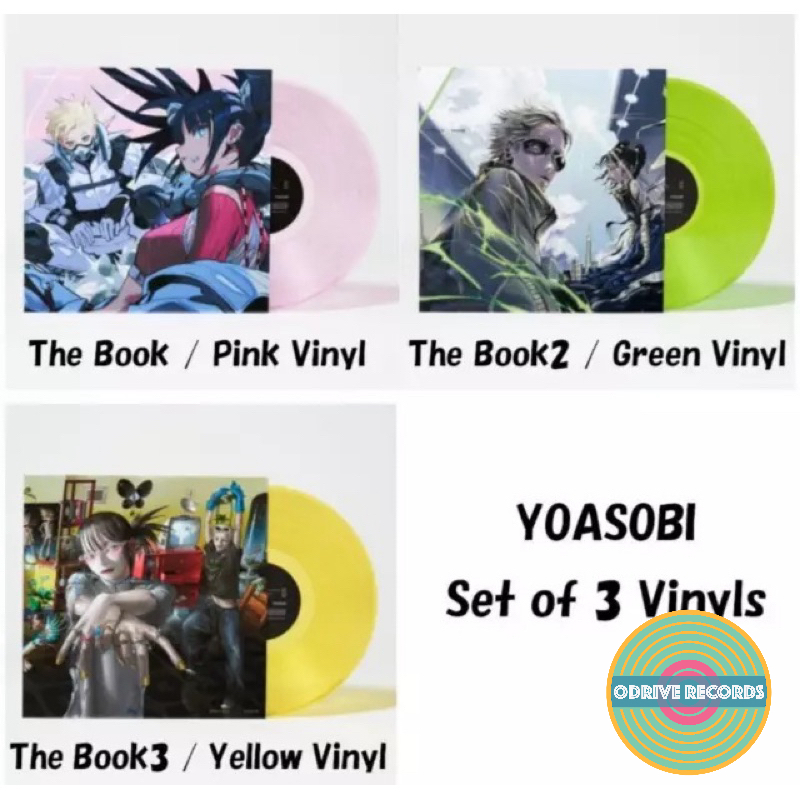 Yoasobi - The Book I, II, III (Brand New Japanese Limited Edition ...