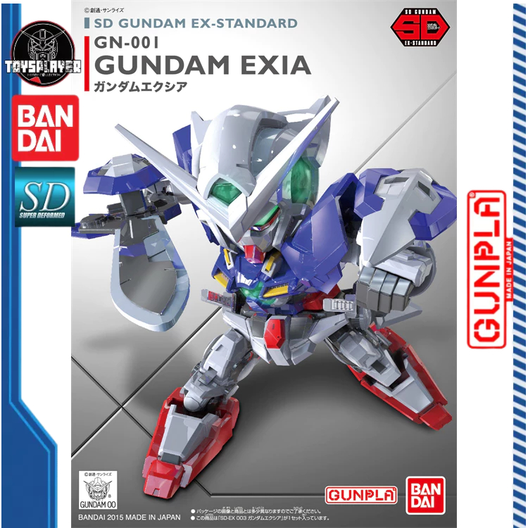 Bandai SD Gundam EX Standard Gundam Exia Model Kits | Shopee Singapore