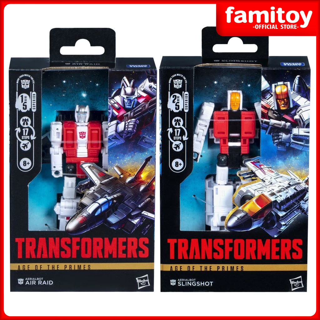 Hasbro Transformers Age of the Primes Deluxe Class Aerialbot Slingshot ...