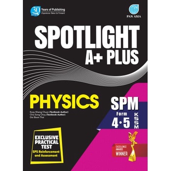 Pan Asia: Spotlight A+ Plus: Physics: SPM: 9786294970311 | Shopee Singapore
