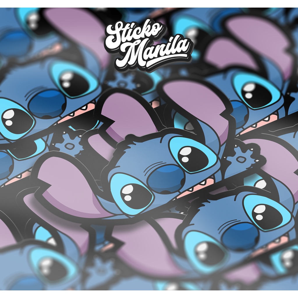 Sticko Manila : Lilo and Stitch - Stitch (Peeker) | Shopee Singapore