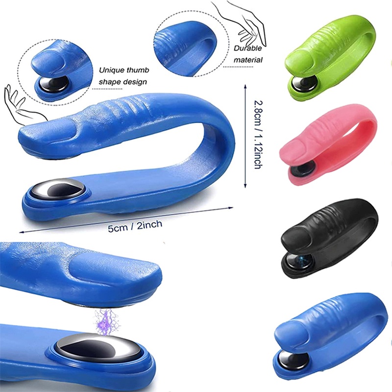 Magnetic Finger Joint Tiger Point Massage Clip Hand Meridian Massager ...