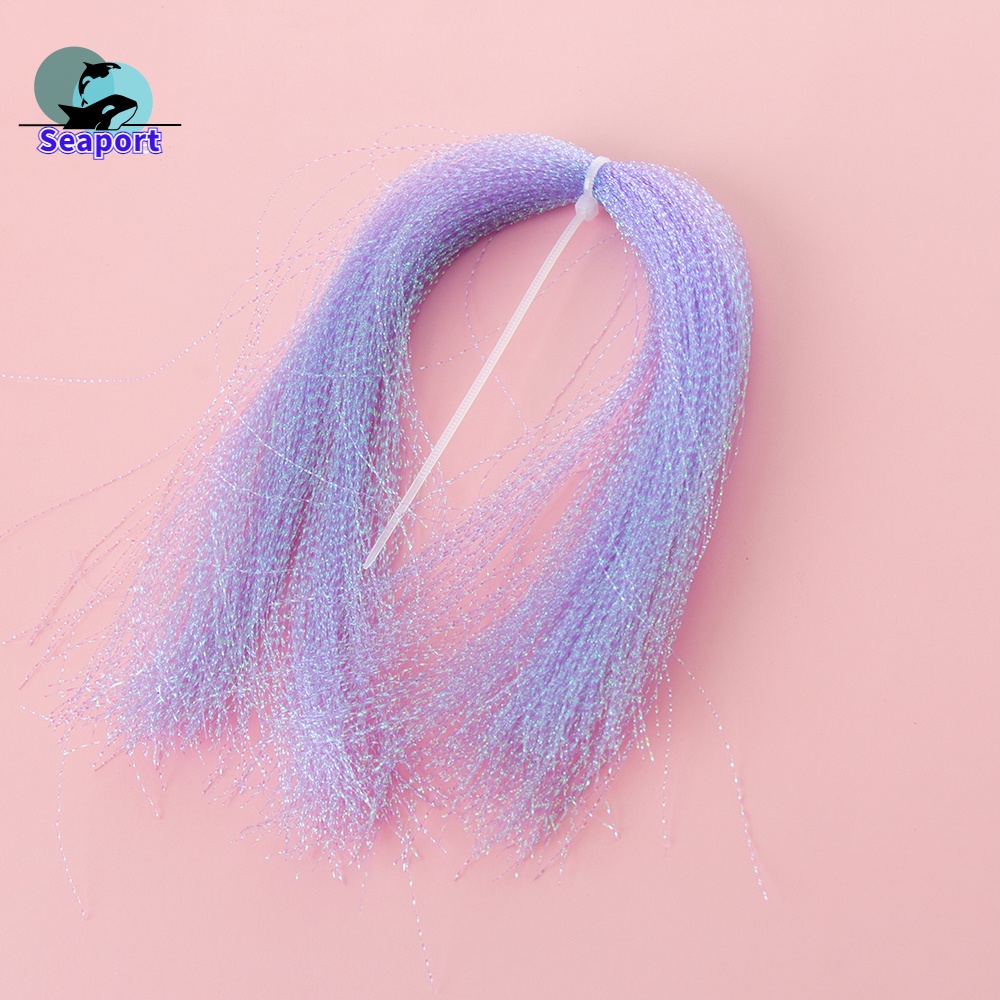 Crystalline Flasher Strings, Metallic Pearl String, Fly Tying Material ...
