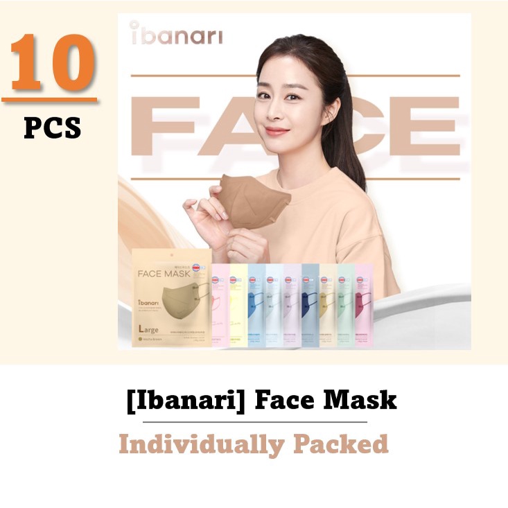 [IBANARI] Korean Face mask Facemask Korea masks color light 3D ...