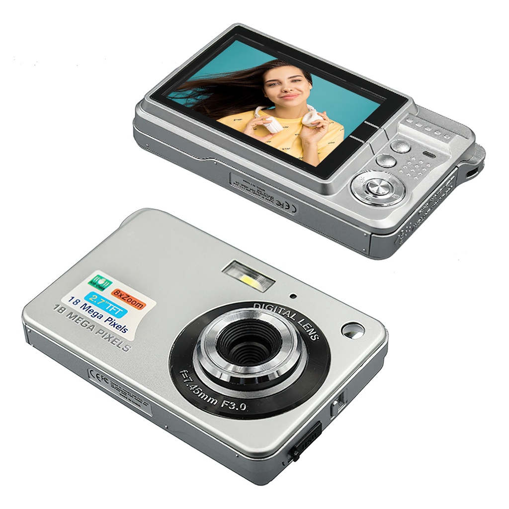 720P Digital Camera Video Camcorder 48MP Photo 8X Zoom Anti-shake 2.7 ...