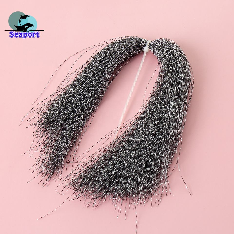 Crystalline Flasher Strings, Metallic Pearl String, Fly Tying Material ...