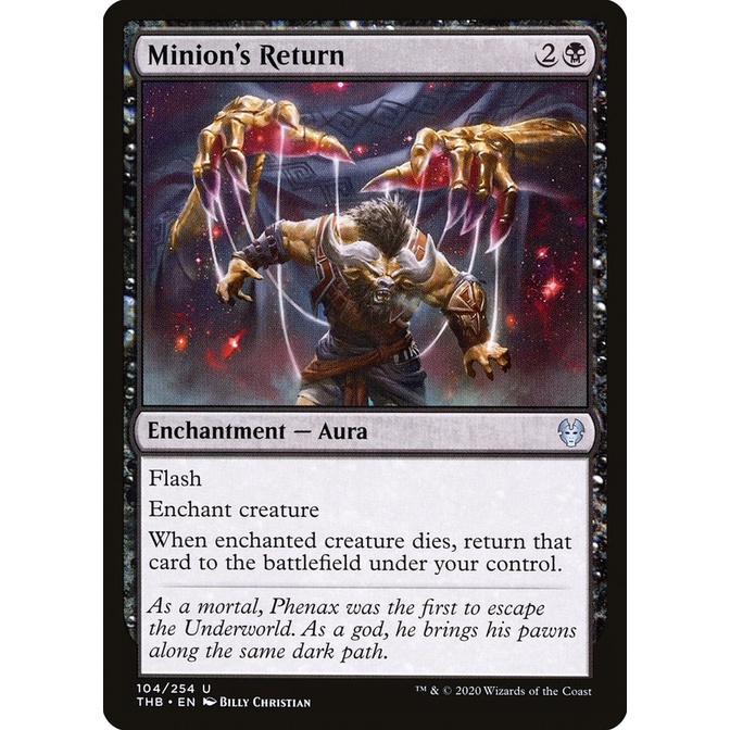 Minion's Return - Theros Beyond Death (THB) | Shopee Singapore