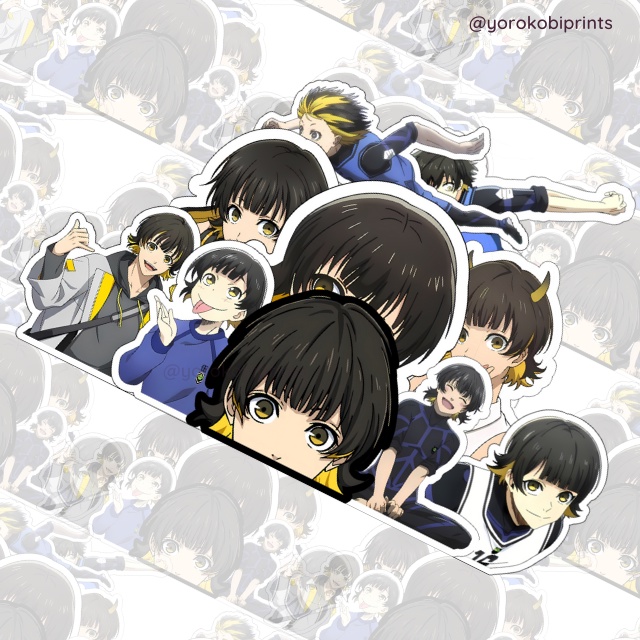 Meguru Bachira - Blue Lock - Peeker, Icon - Waterproof Laminated Vinyl ...