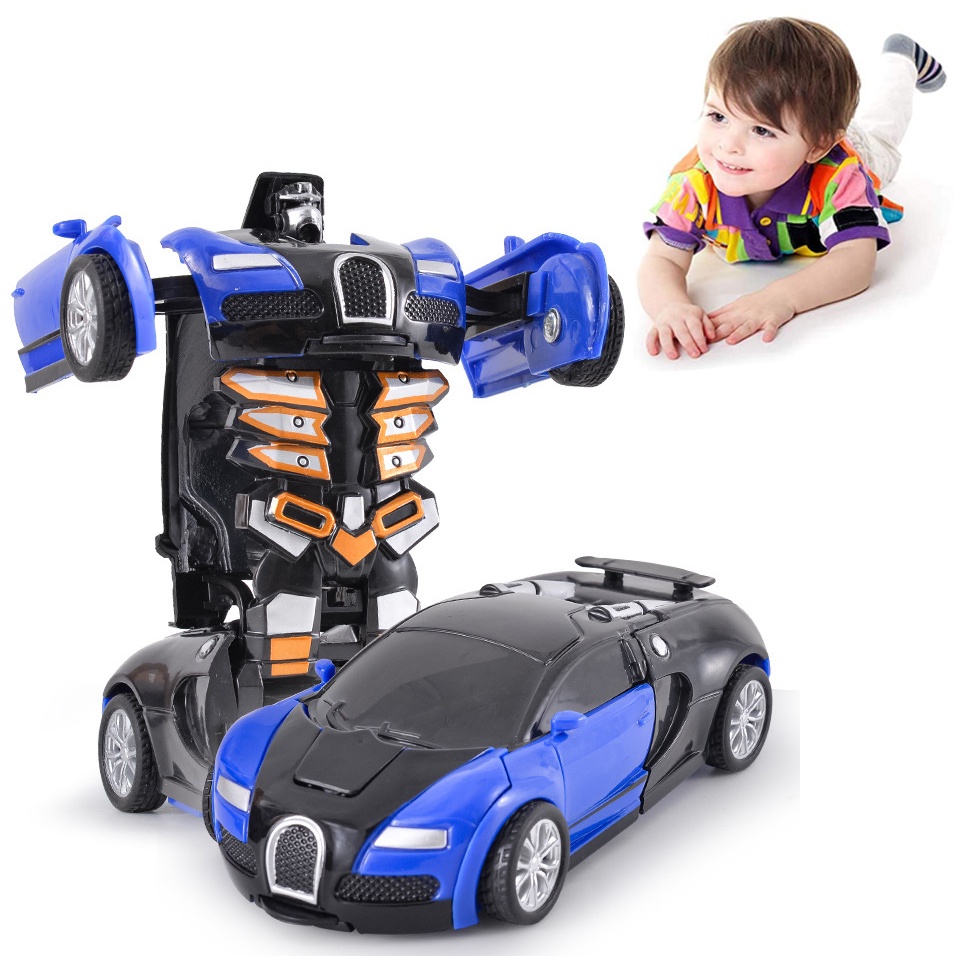 Toybus Transforming Car Toys Transformers Robot Sports Car Bump ...