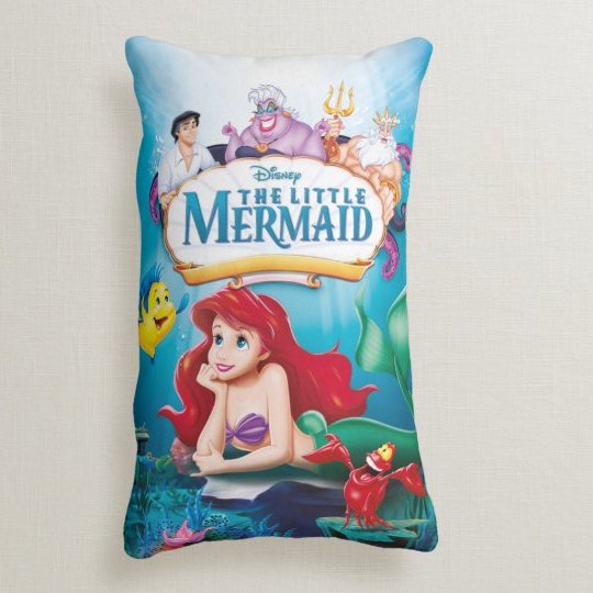 ARIEL THE LITTLE MERMAID Mini Pillow 8 inches x 11 inches | Shopee ...
