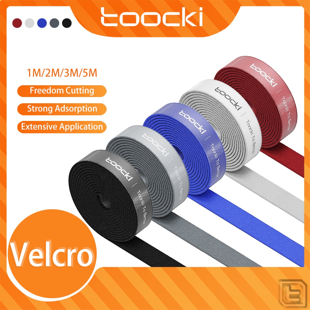 Toocki Velcro self-adhesive Cable Organizer Earphone Wires Management ...