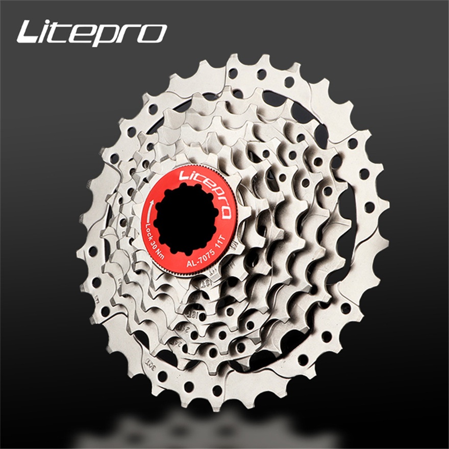 Litepro External 7 Speed Freewheel 11-28T 11-30T For Brompton Folding ...