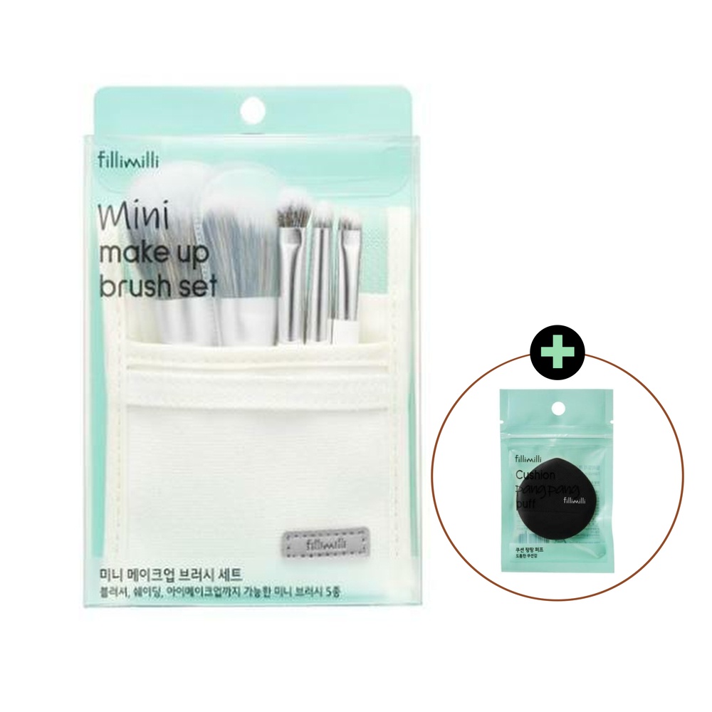 Fillimilli Mini Makeup Brush Set 5Pcs | Shopee Singapore