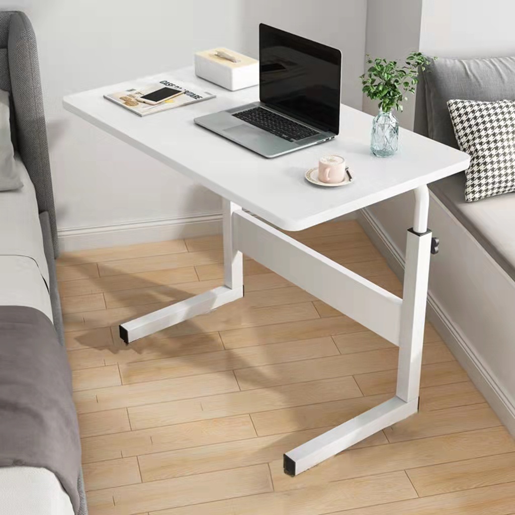 Lift-Down Table Adjustable Height Move Laptop Computer Table Vertical ...