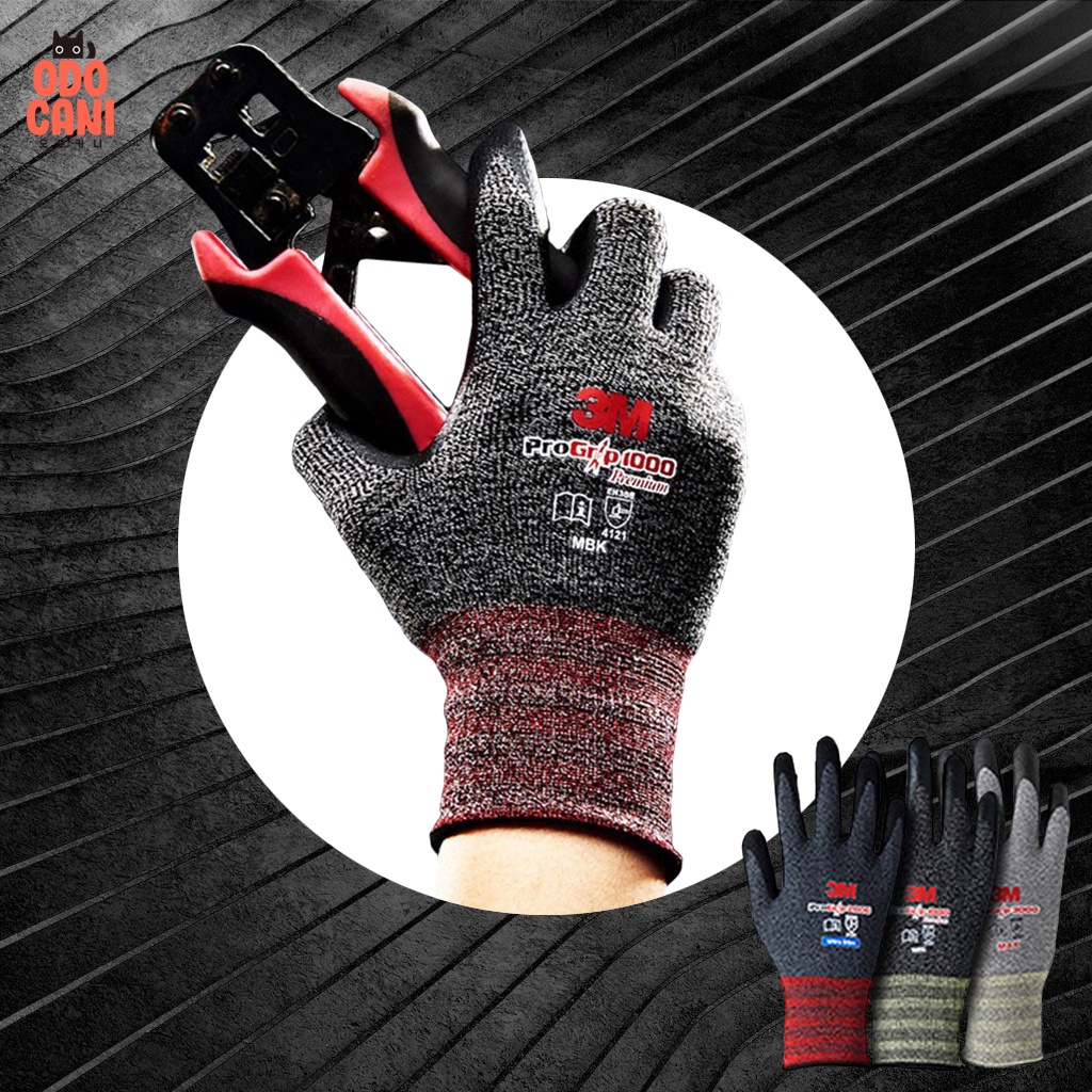[3 types] 3M Gloves Pro Grip Series Premium Work Gloves ( Pro Grip 1000 ...