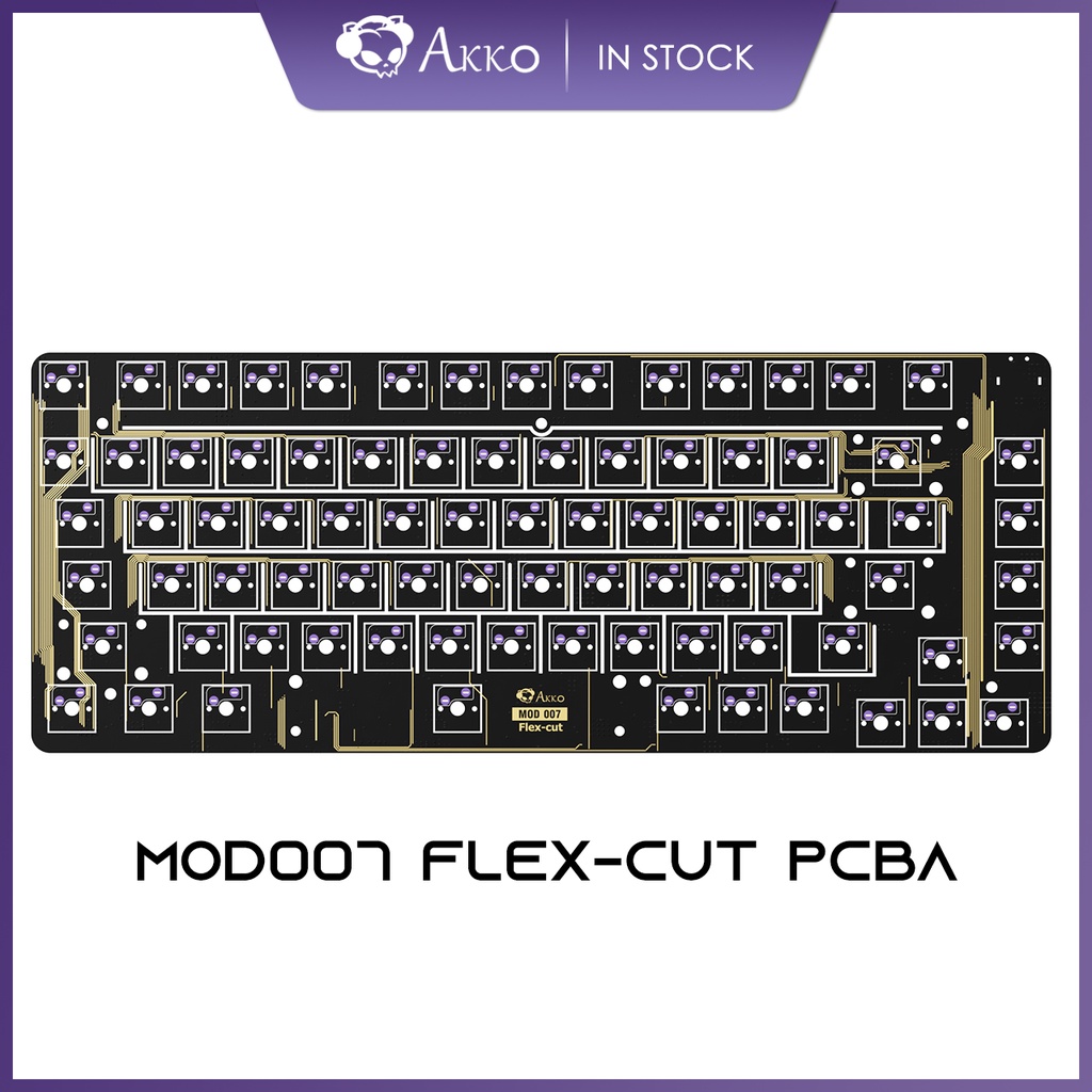 Akko MOD007 Per-key Flex-cut South-facing PCBa | Shopee Singapore