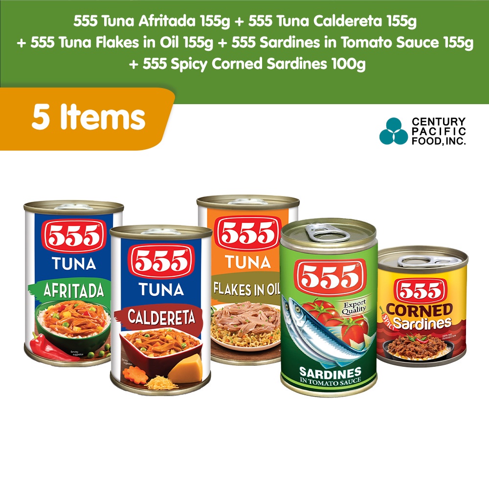 555 Afritada+555 Caldereta+555 Tuna In Oil+555 Sardines In Tomato ...