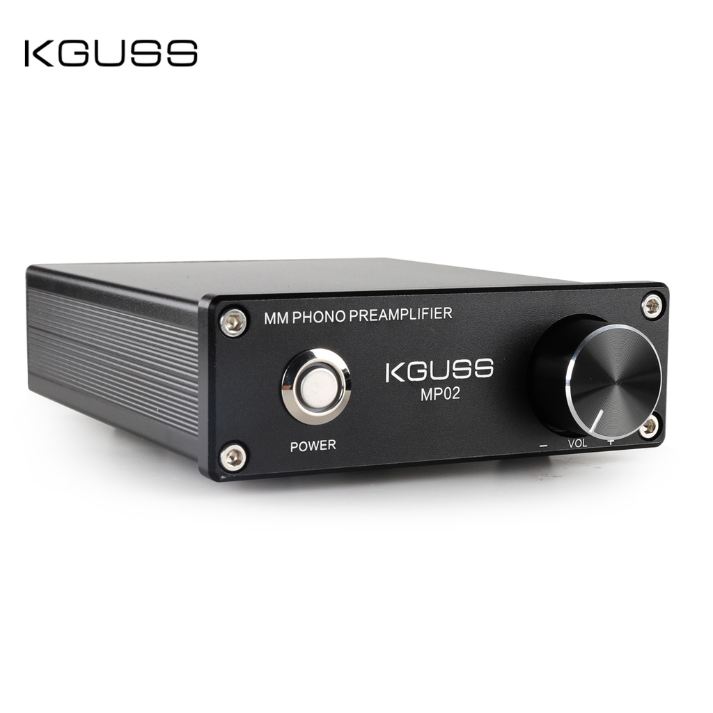 KGUSS MP02 LP vinyl record player mini MM PHONO phono preamp audio ...