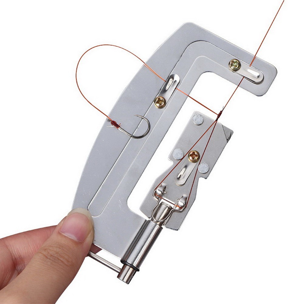 Fishing Accessories Semi Automatic Fishing Hooks Line Tier Machine ...