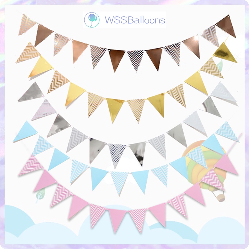 Happy Birthday Banner Happy Birthday Flag INS/IG Style Banner Party ...