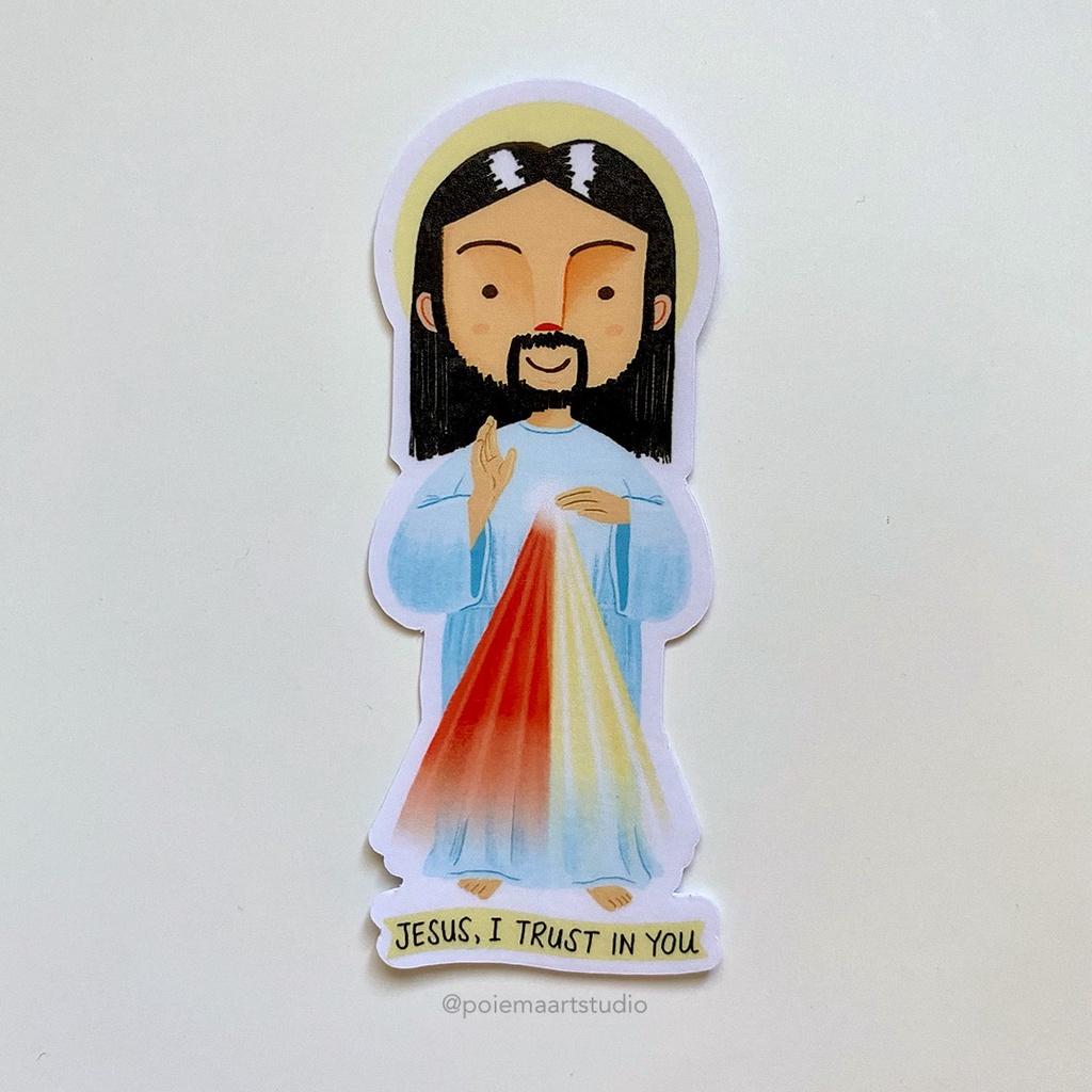 Divine Mercy Waterproof Vinyl Sticker | Shopee Singapore