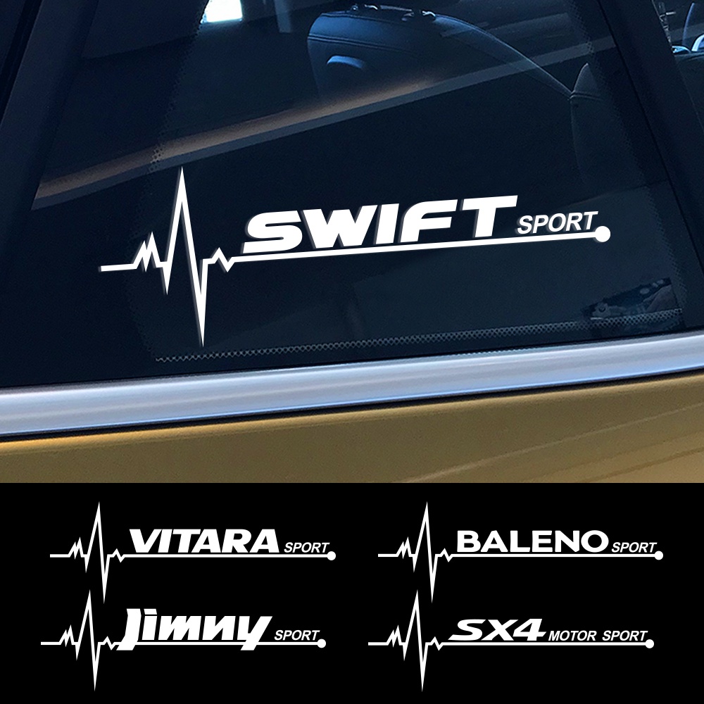 2pcs Vinyl Reflective Stickers Decals Styling Car Body Side Window ...