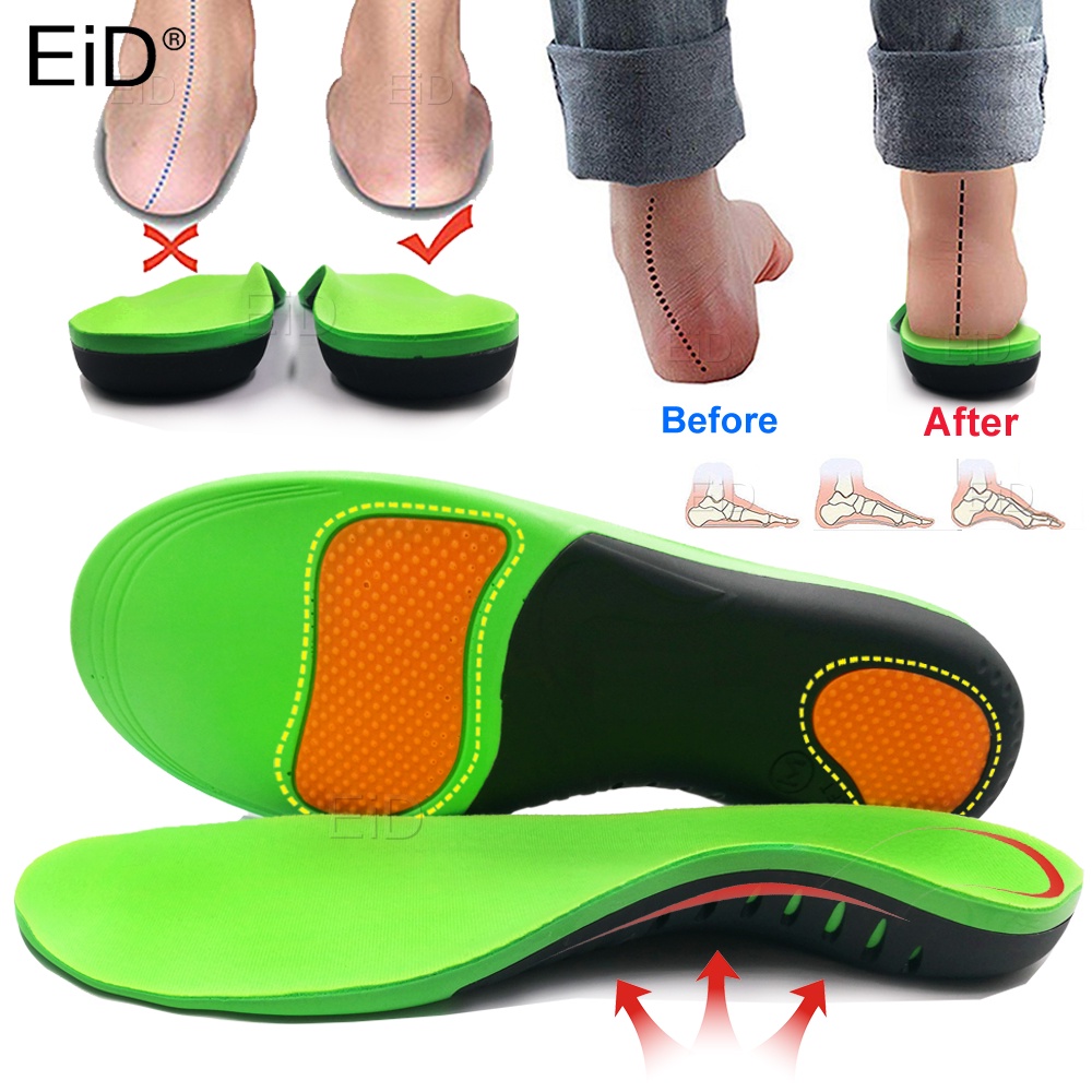 Best EVA Orthopedic Shoes Sole Insoles For feet Arch Foot Pad X/O Type ...