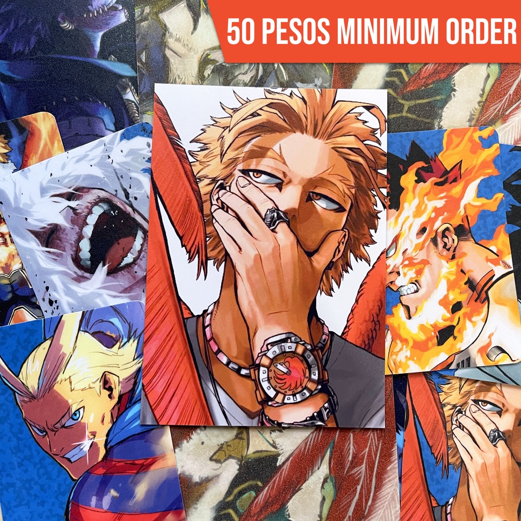 My Hero Academia Anime Themed Merch (Photocards, Art Prints) | Shopee ...