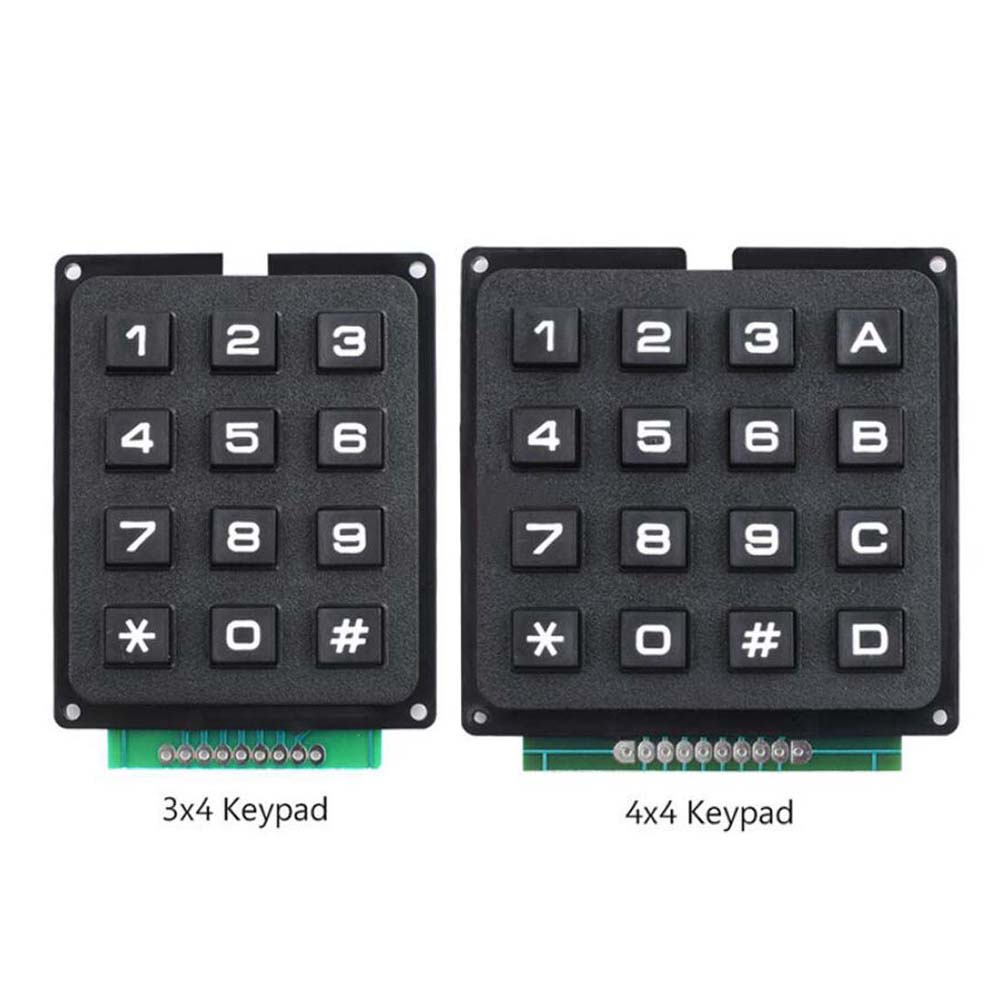 4x4 Matrix Keyboard Keypad Module Use Key PIC AVR Stamp Sml 4 * 4 Plastic Keys Switch for ...