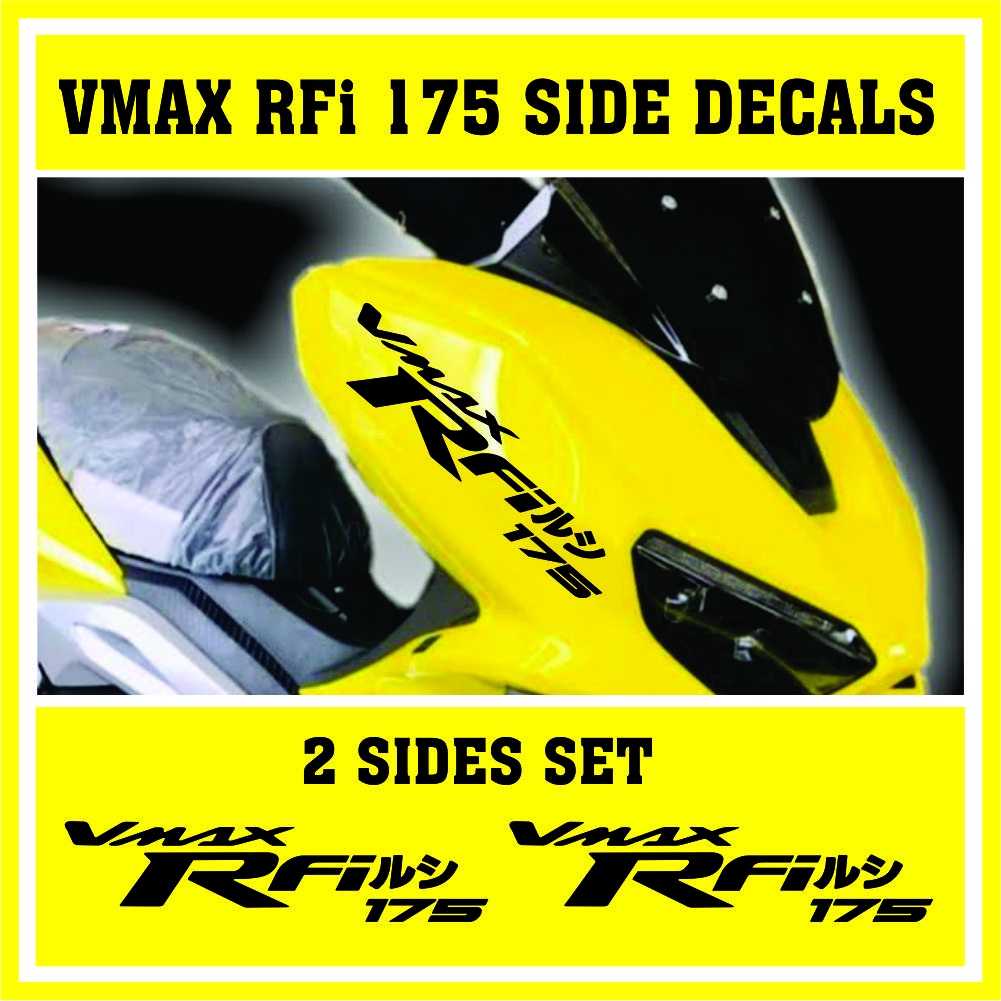 VMAX RFi 175 SIDE DECALS , RUSI RFI STICKER DECALS , VMAX RFi STICKER ...