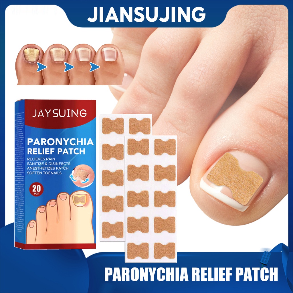 Jaysuing Quick-Acting Paronychia Relief Patch Ingrown Nail Correction ...