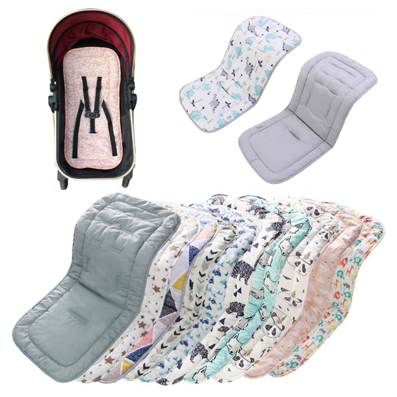 Cotton Baby Seat Liner Stroller Seat Mat Breathable Cushion Pad For Car ...