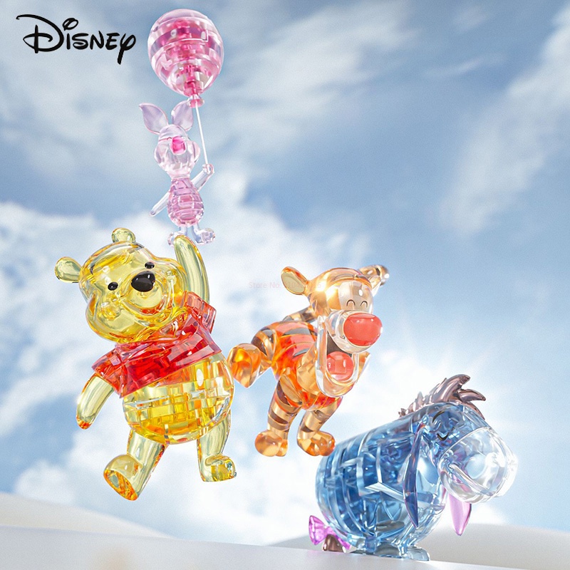 Disney Cartoon Winnie The Pooh Piglet Eeyore Tigger Model Figure ...