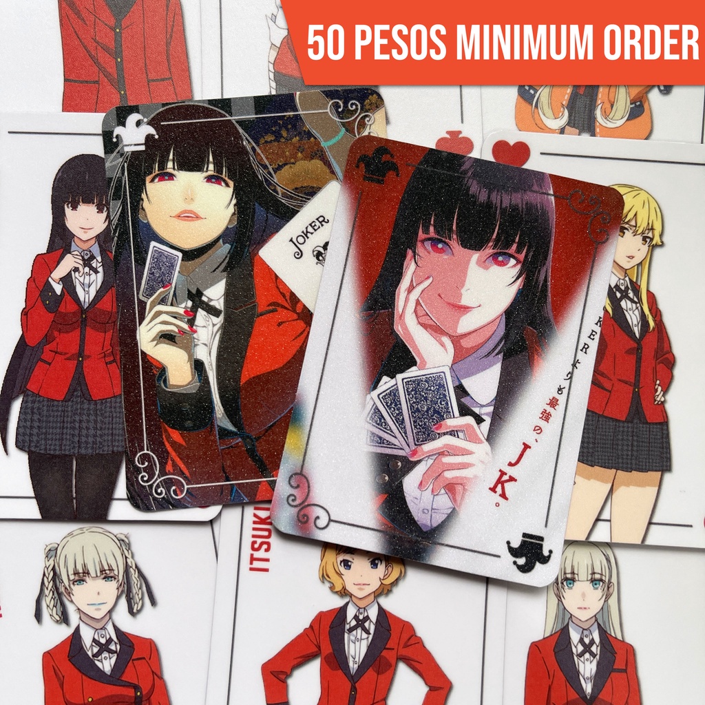Kakegurui Deck Anime Photocards (Laminated) | Shopee Singapore