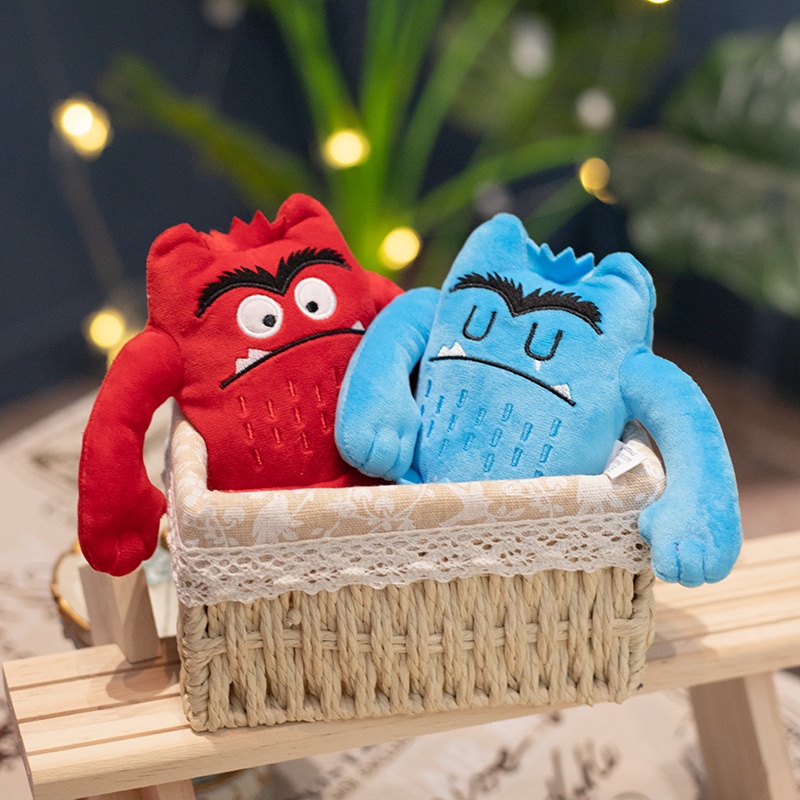 15cm The Color Monster Emotion Plush Toys Baby Appease Plushie Stuffed ...