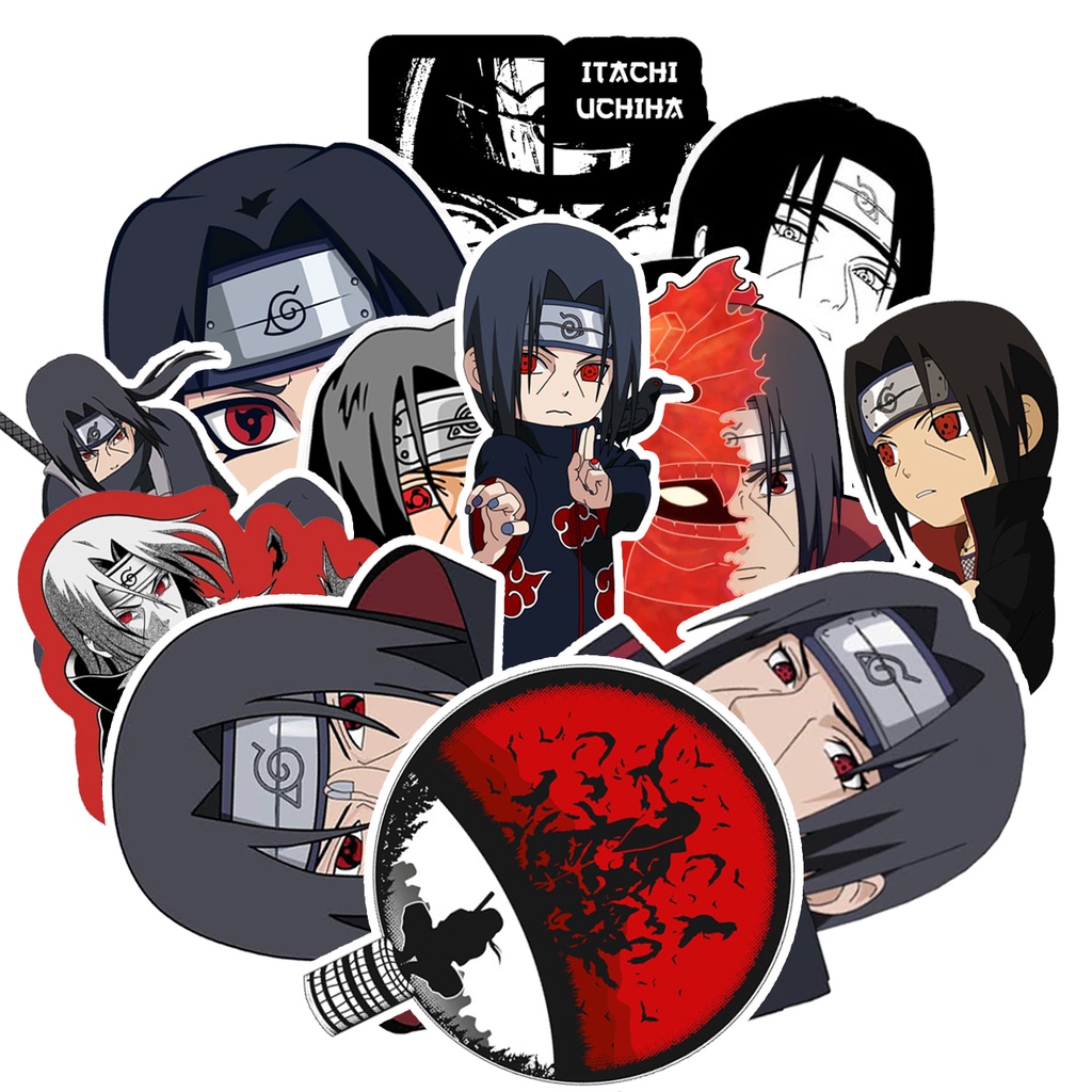 Naruto Itachi Uchiha Anime Sticker Pack (30pcs) | Shopee Singapore