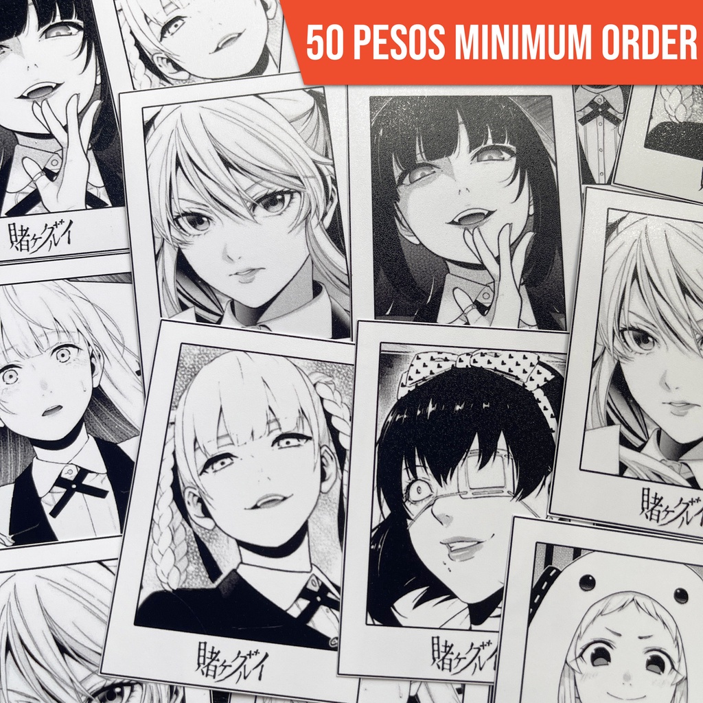 Kakegurui Anime Manga Photocard (Photopaper) | Shopee Singapore