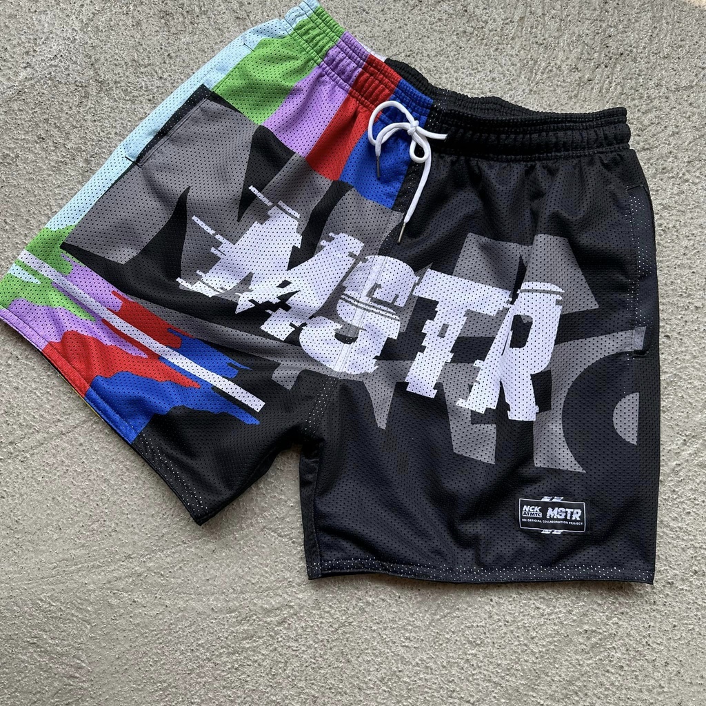 MSTR CO. X NCK AUTOMATIC "ACHRO" Mesh Short (Black) | Shopee Singapore