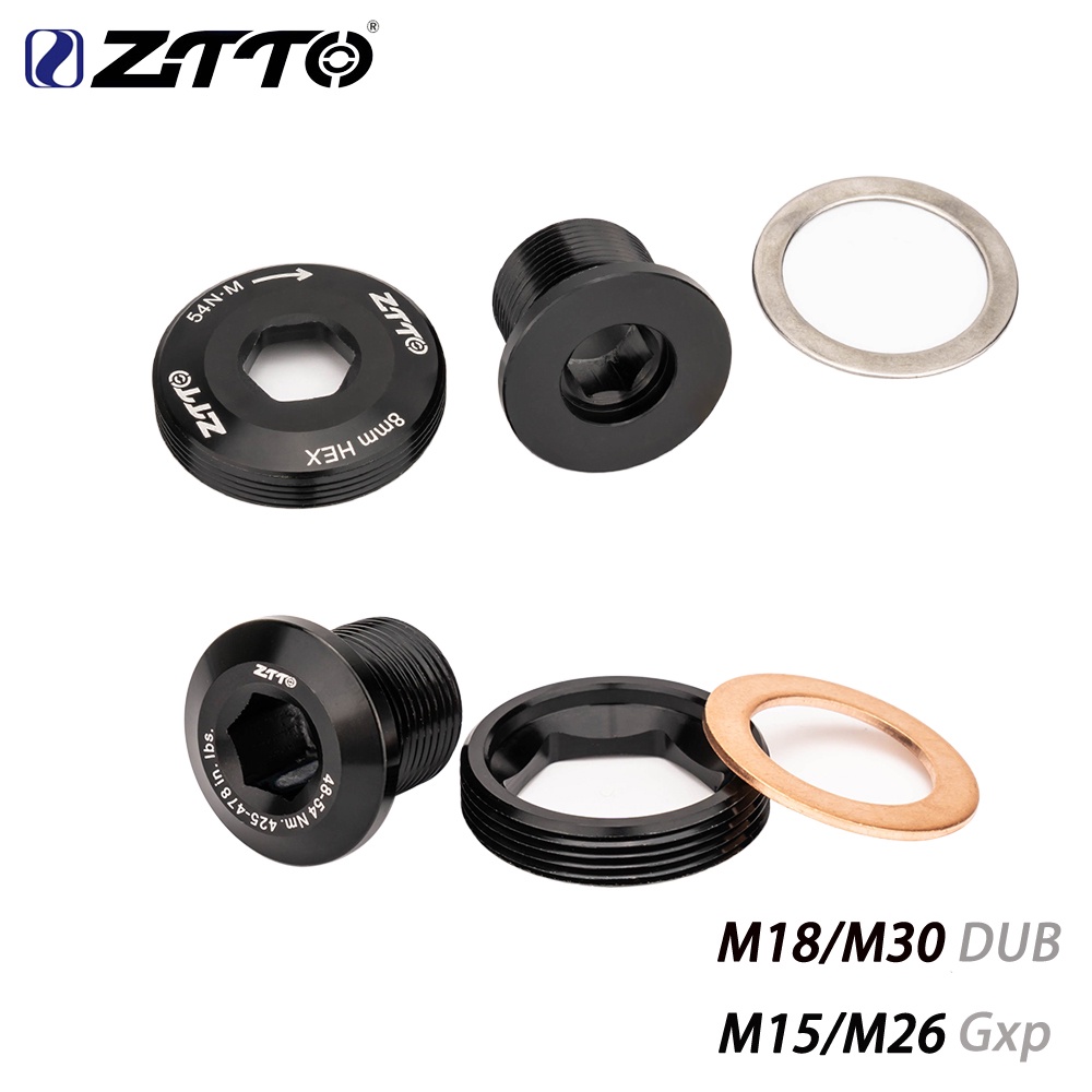 ZTTO Bicycle Crank Arm Bolt M18/M30 M15/M26 For Dub Crank | Shopee ... ZTTO Bicycle Crank Arm Bolt M18/M30 M15/M26 For Dub Crank | Shopee ...