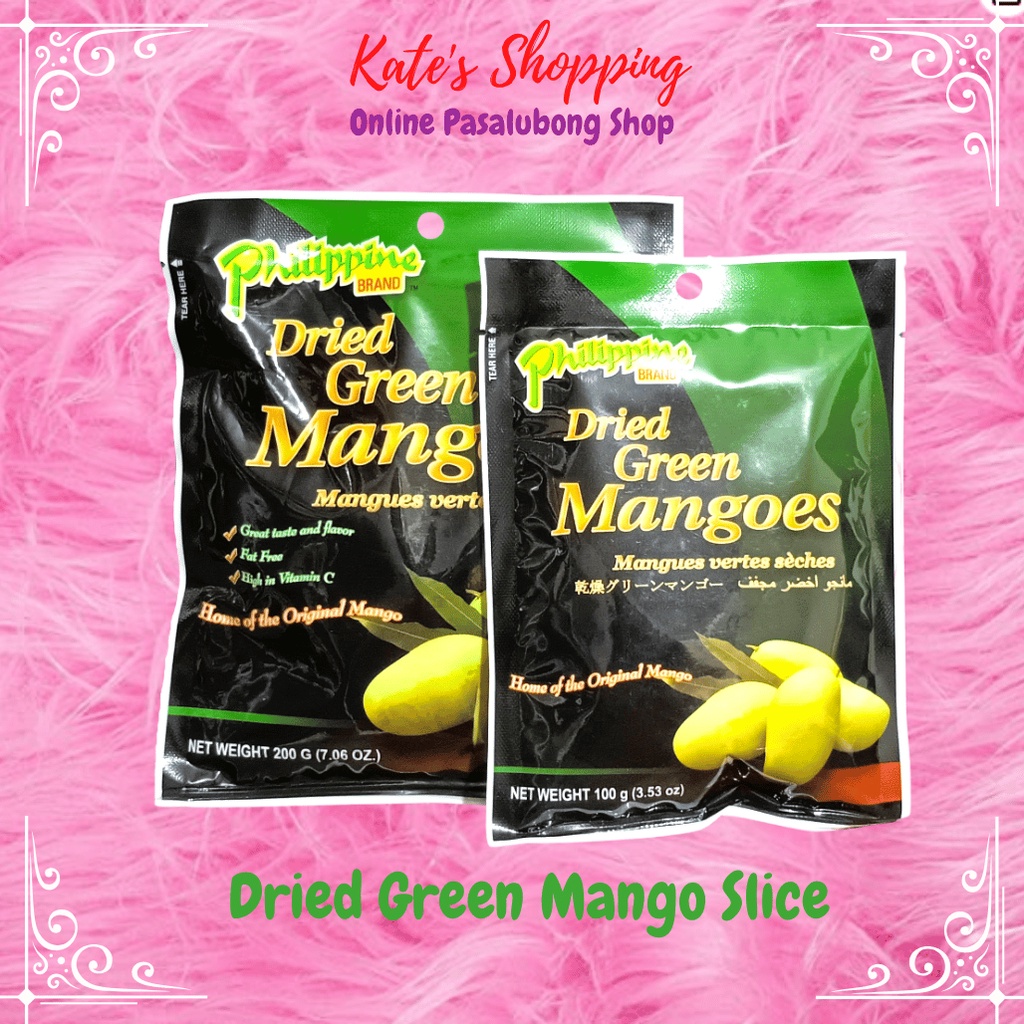 PHIL DRIED GREEN MANGO SLICE 200G | Shopee Singapore
