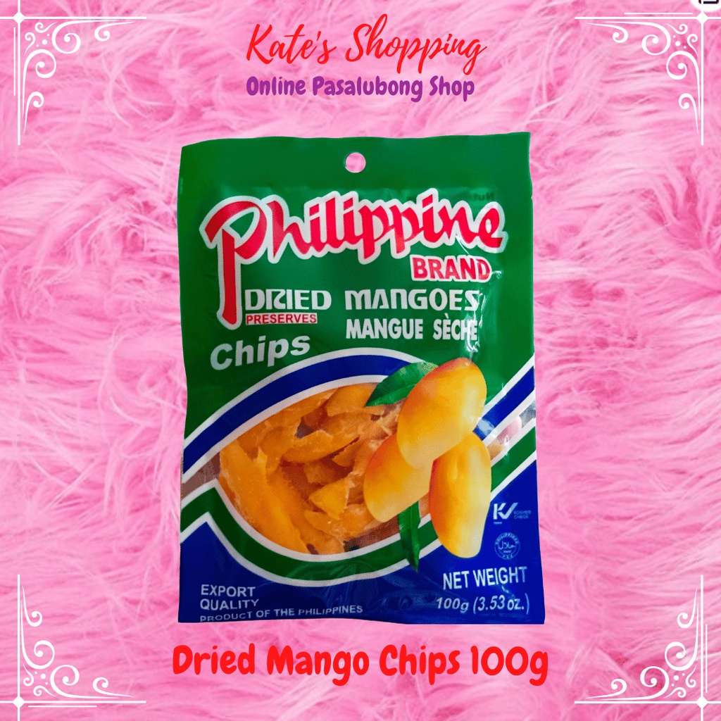 Dried Mango Chips 100g ( Philippine Brand ) | Shopee Singapore