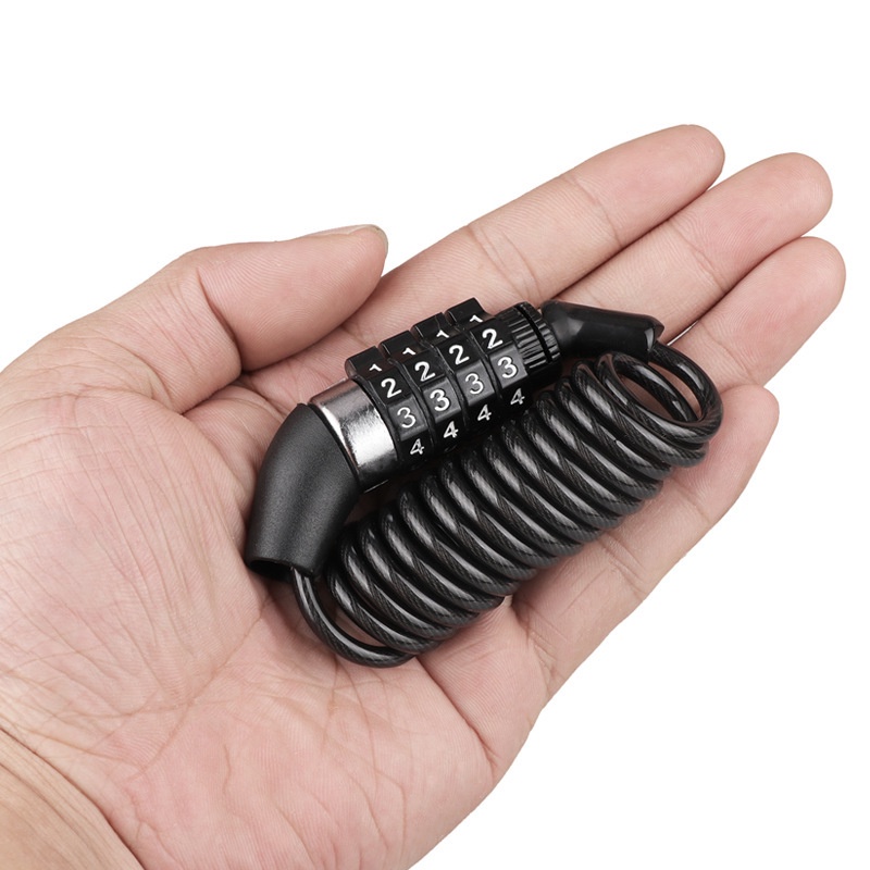 Keyless Bike Anti Theft Chain Lock Foldable Mini Cycle Folding Lock ...