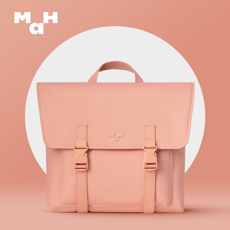 MAH Glacier Pink Series OLI Women's Laptop Backpack Leisure Cambridge ...