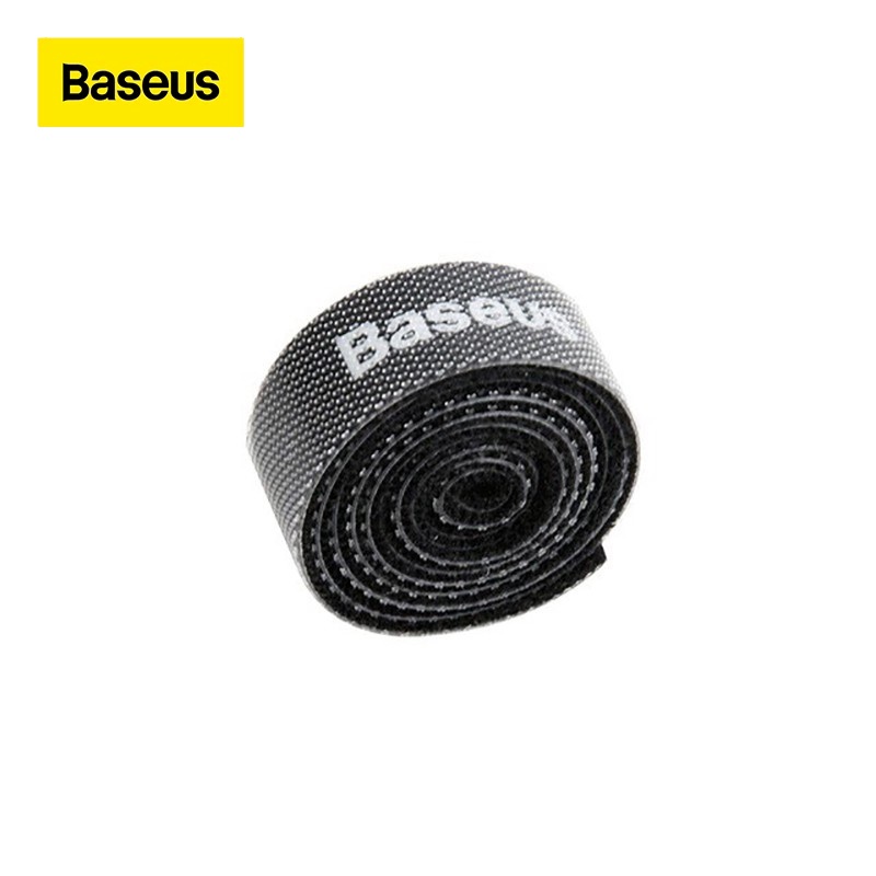 Baseus Velcro Strap Reusable Cable Tie Fastening Tape Wire Magnetic ...