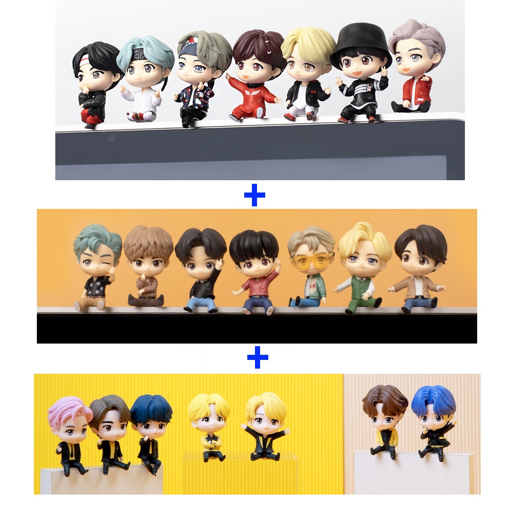 [Korea] BTS (Bangtan boys) 3 Monitor Figure SET "MIC Drop + Dynamite + Butter", TinyTan ...