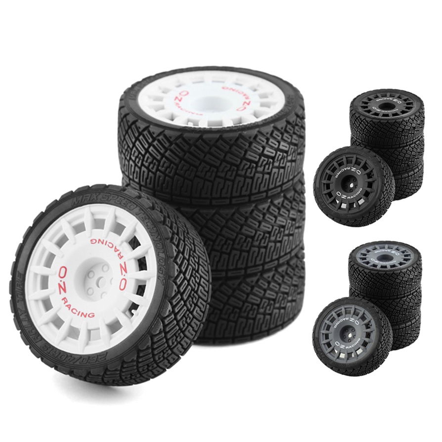 RC Racing Car Tires On Road Tyre Wheel for Tamiya TT01 TT02 XV01 TA06 ...